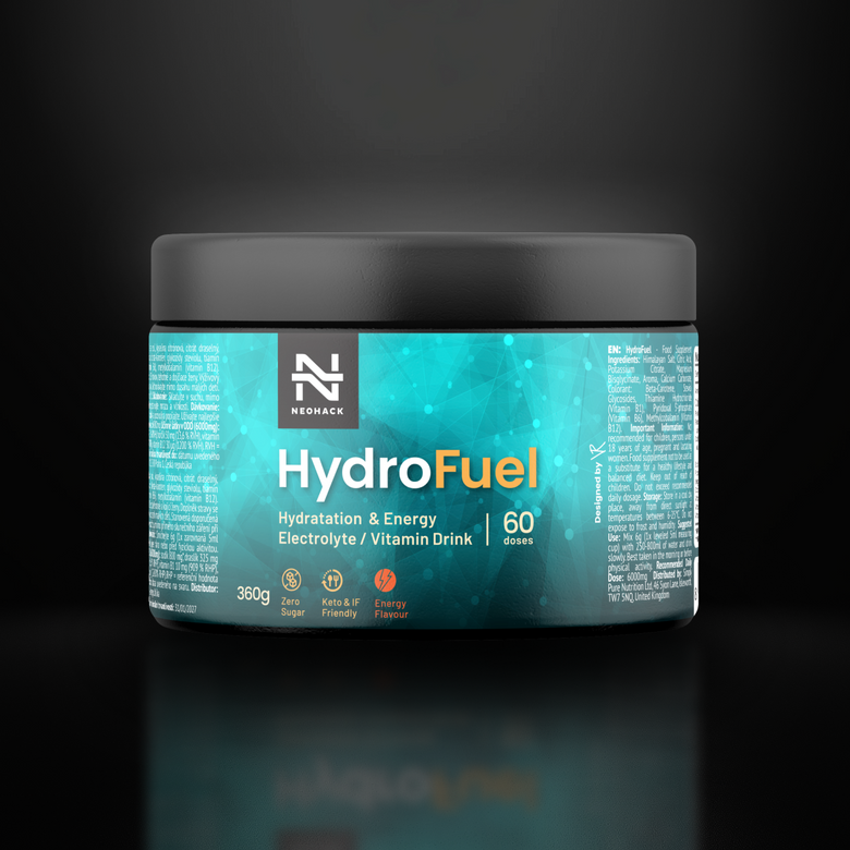 HydroFuel - Elektrolytový Nápoj bez Cukru | Hydratácia pre Výkon | NEOHACK