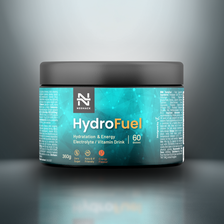 HydroFuel - Elektrolytový Nápoj bez Cukru | Hydratácia pre Výkon | NEOHACK