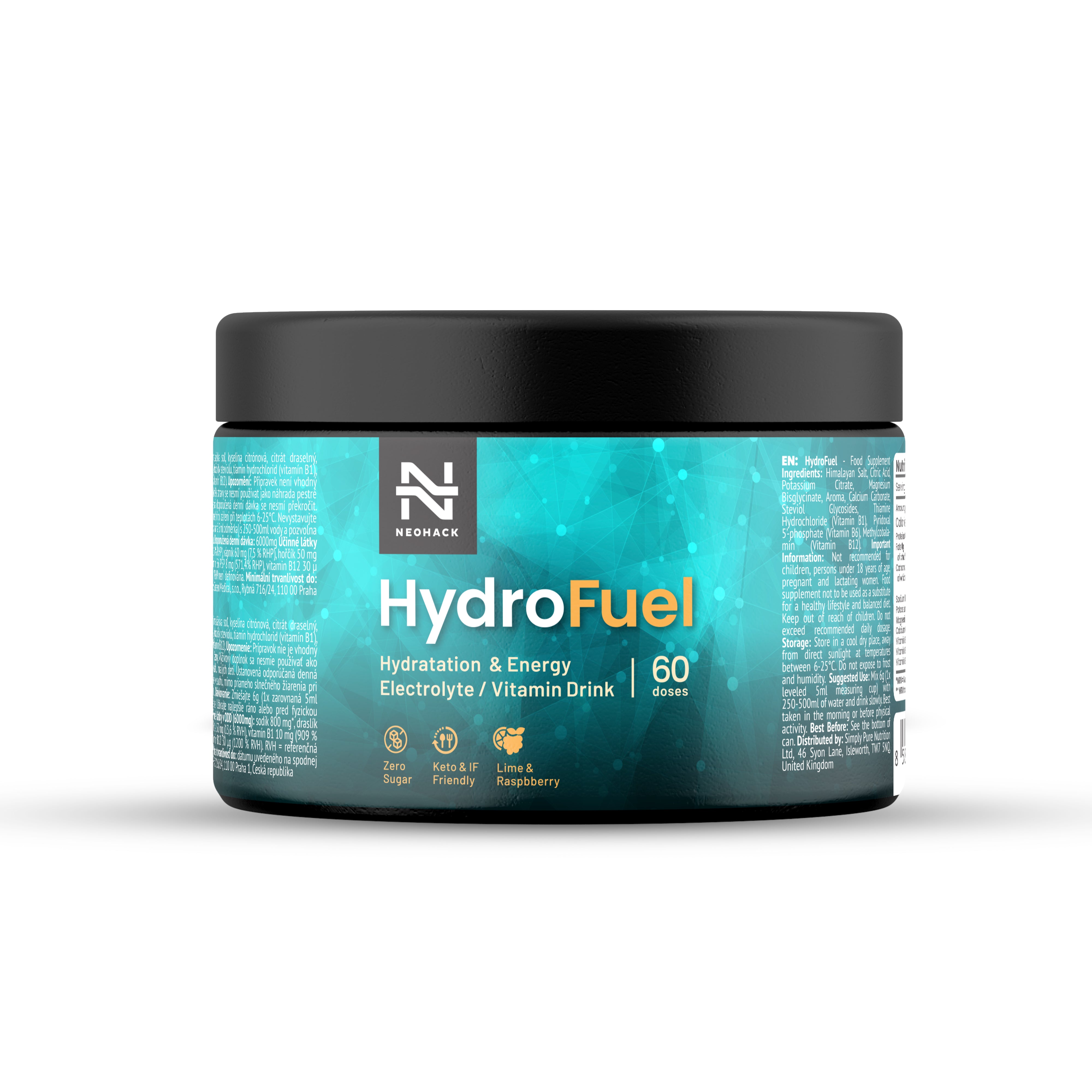 HydroFuel - elektrolytový hydratačný nápoj – NEOHACK